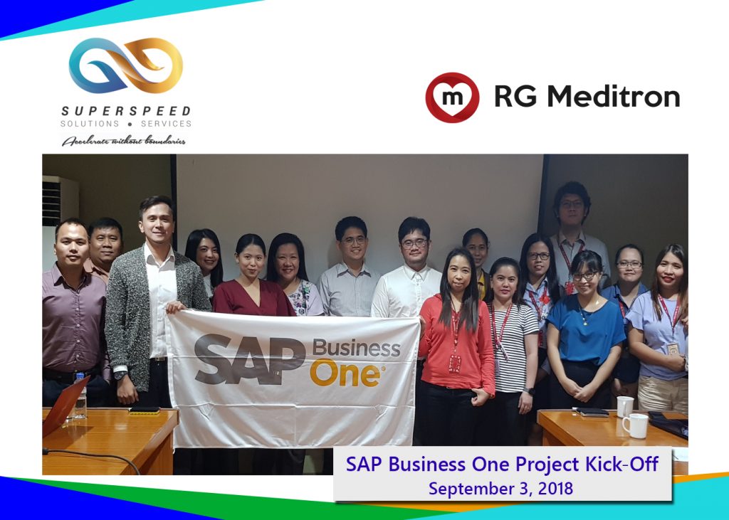 RG Meditron, Inc. adopts SAP Business One through SuperSpeed